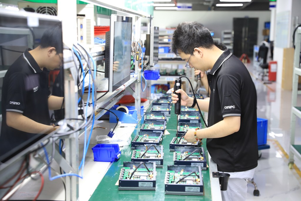 MES panel PC Reduced data entry errors by 90%